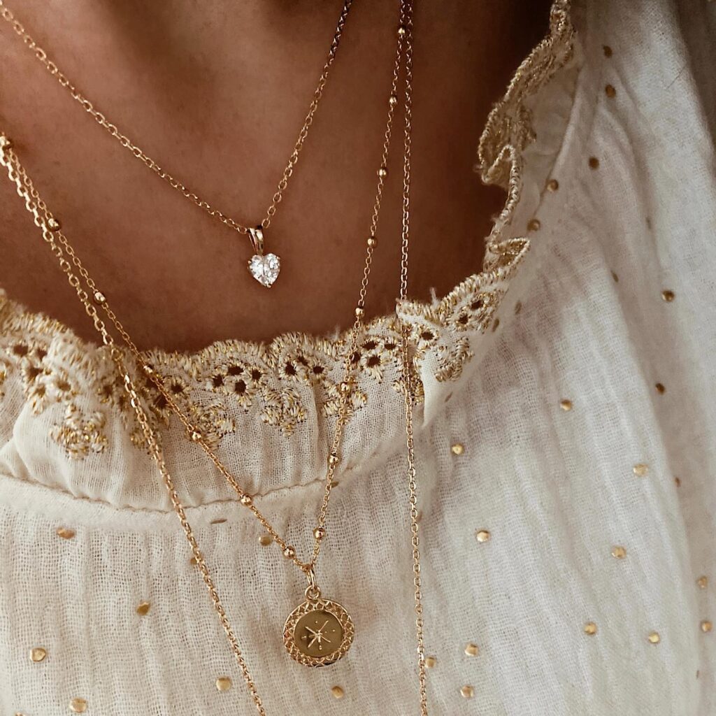 Collier Ana - Plaqué or 3 microns 18 carats - Jolie Demoiselle