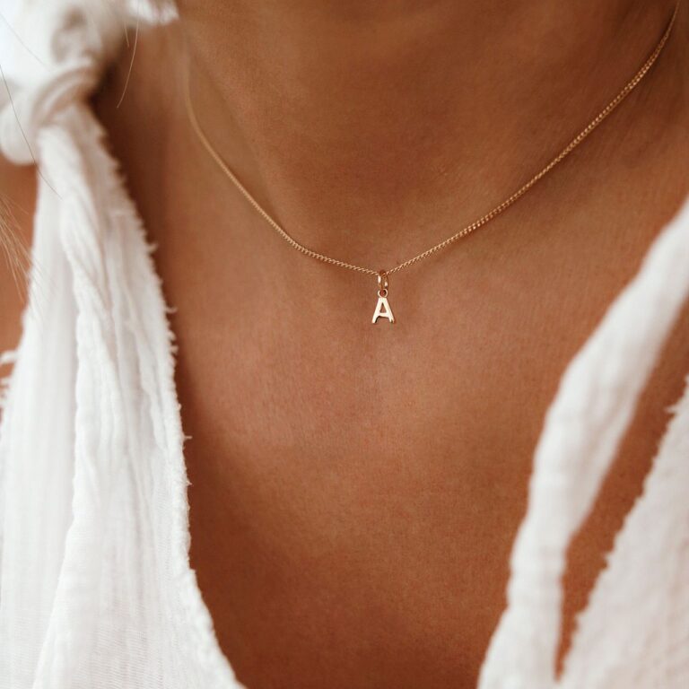Collier Lettres – Jolie Demoiselle
